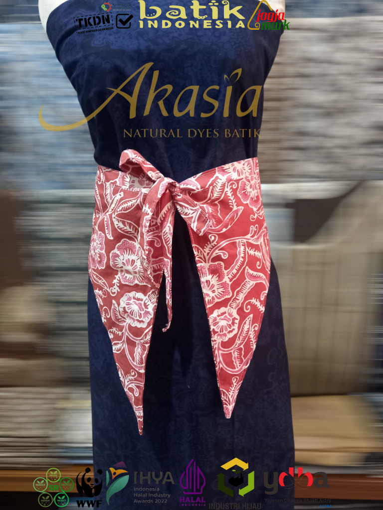 Obi belt batik cap - Batik Akasia